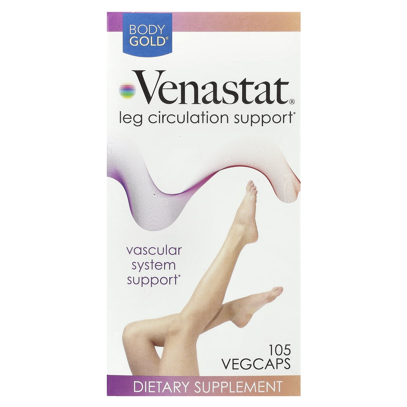Body Gold Venastat Supplement for Leg Vein Health & Blood Circulation ...