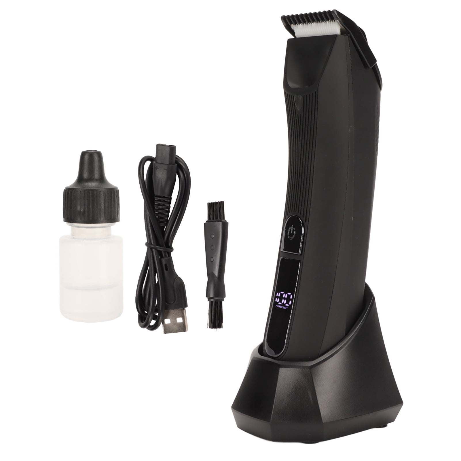 Body Hair Grooming Clipper R Shaped Cutter Waterproof Electric Men Hair ...