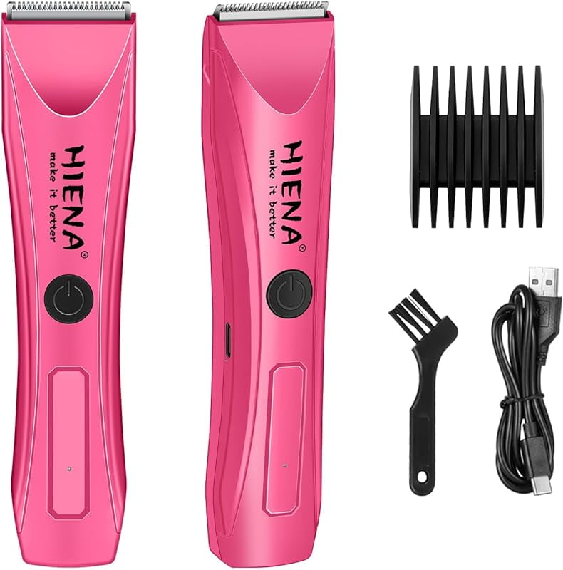 Body Hair Trimmer, Electric & Cordless Pubic Trimmers for Men, Multi ...