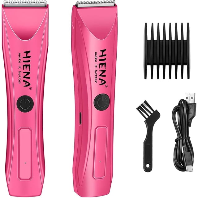 Body Hair Trimmer, Electric & Cordless Pubic Trimmers for Men, Multi ...