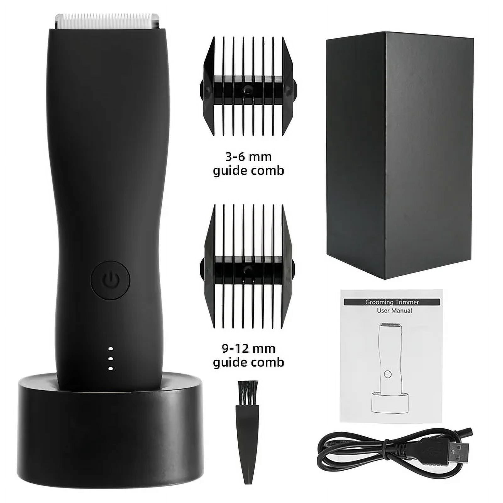 Body Hair Trimmer for Men Balls Women Lady Shaver Hair Removal Bikini ...