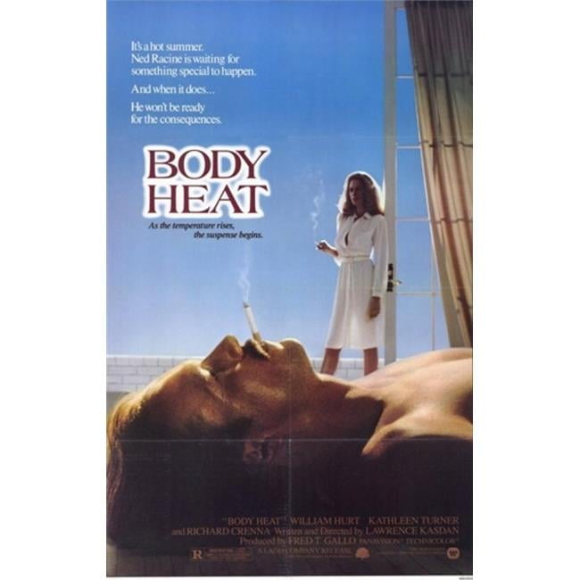 Body Heat Movie Poster - 11 x 17 in. - Walmart.com