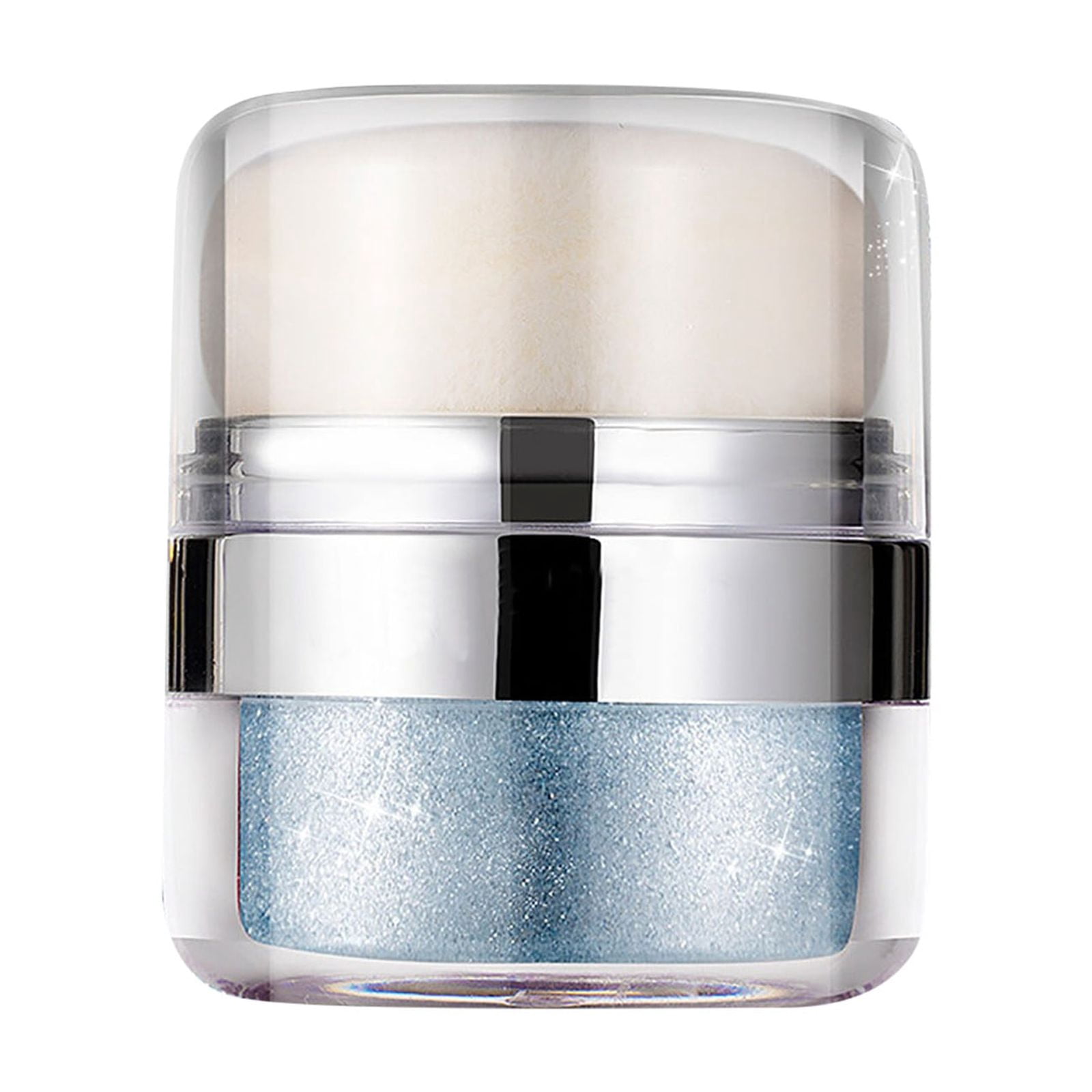 Body Highlighter Face White Glitter Body Glitter Slap Powder Shimmering ...