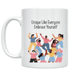 Body Image Positivity Celebration - Body Positivity Advocate - 11 oz ...