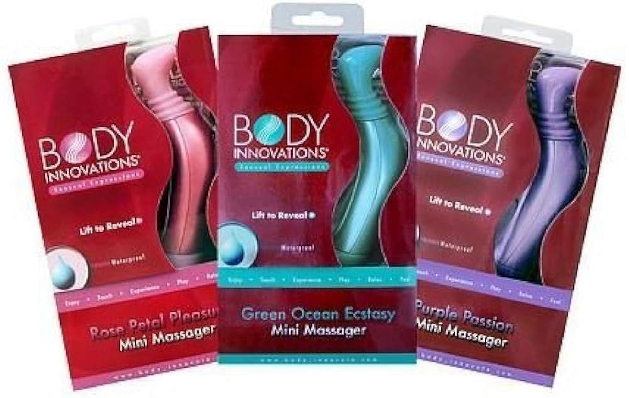 Body Innovations Rose Petal Pleasures Mini Massager - Walmart.com