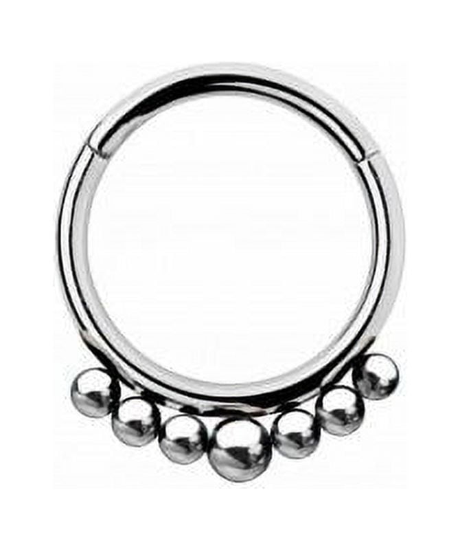 Body Jewelry Hinged Hoop Bali Boho 16g 5/16" High Polish for Ear ...