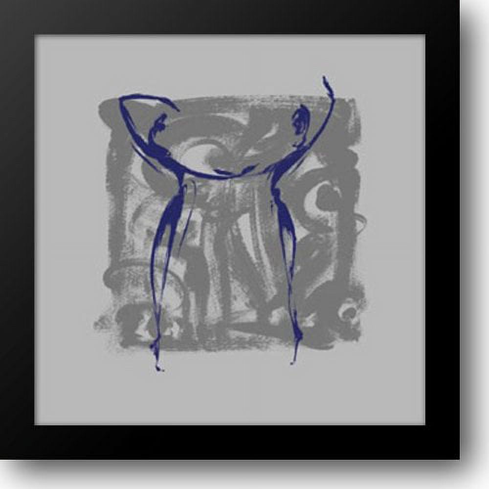 Body Language XII (silver) 16x16 Framed Art Print by Gockel, Alfred ...