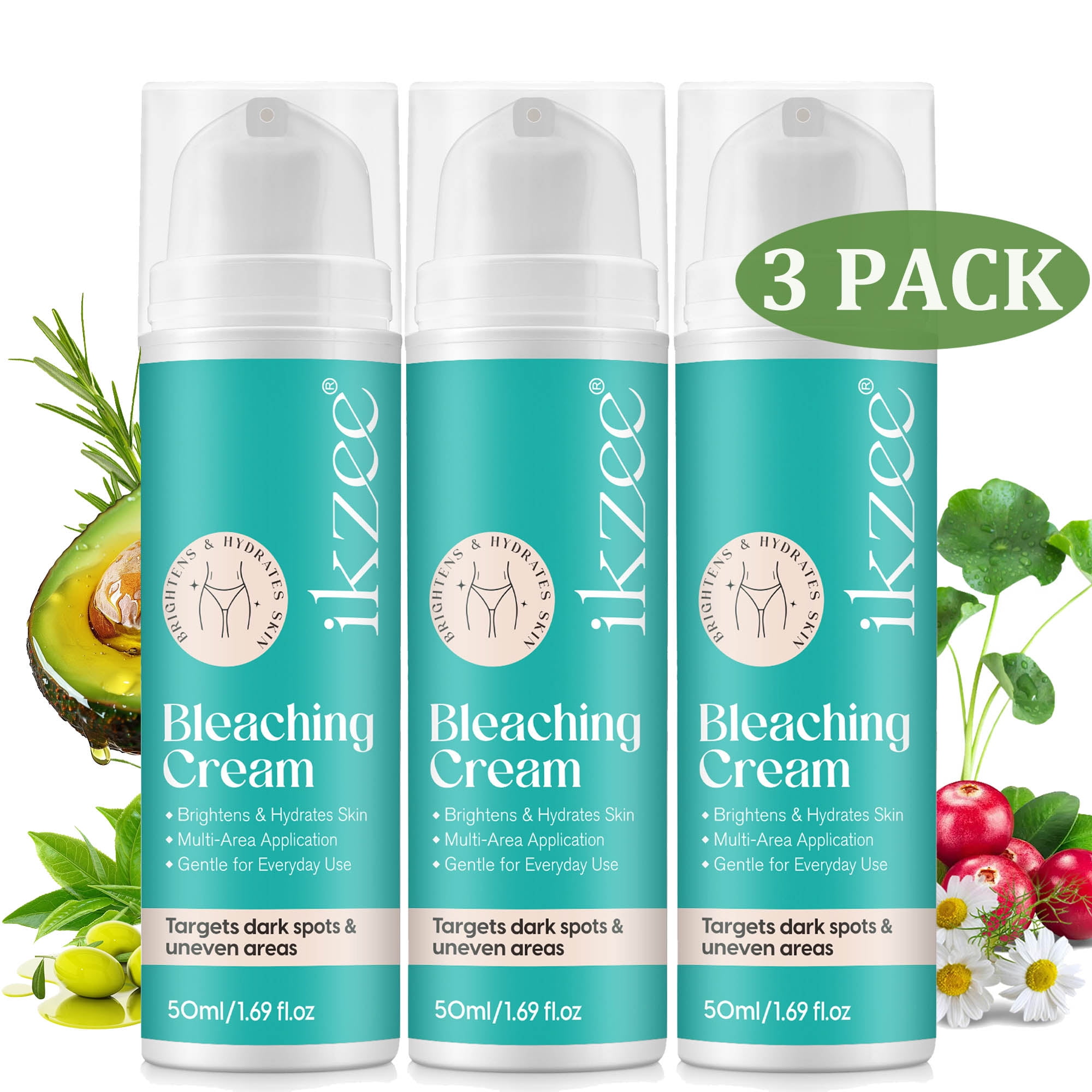 Body Lotions for Dark Spot Hydrates Skin 3-Pack, Gentle and Safe for ...
