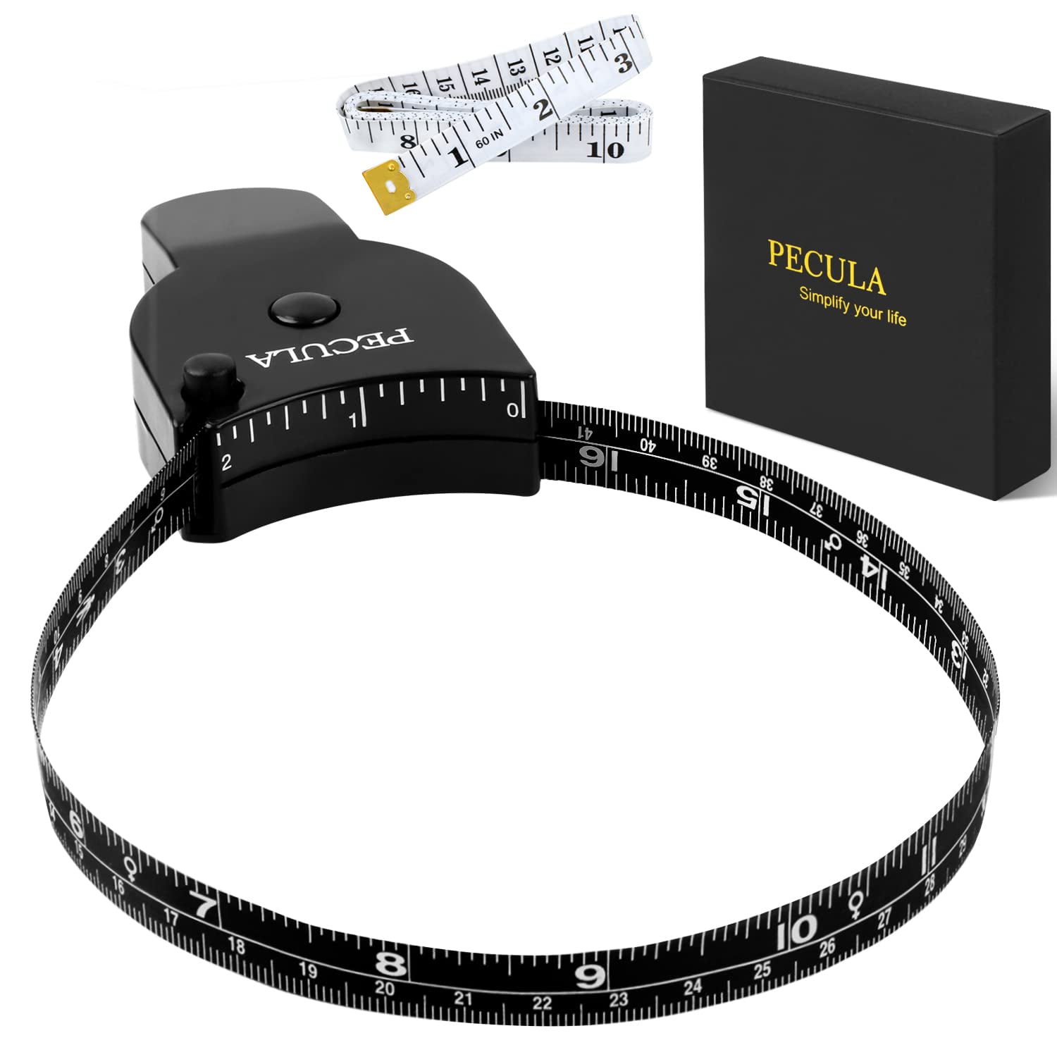 Body Measuring Tape 60 inch, Body Tape Measure, Lock Pin and Push ...