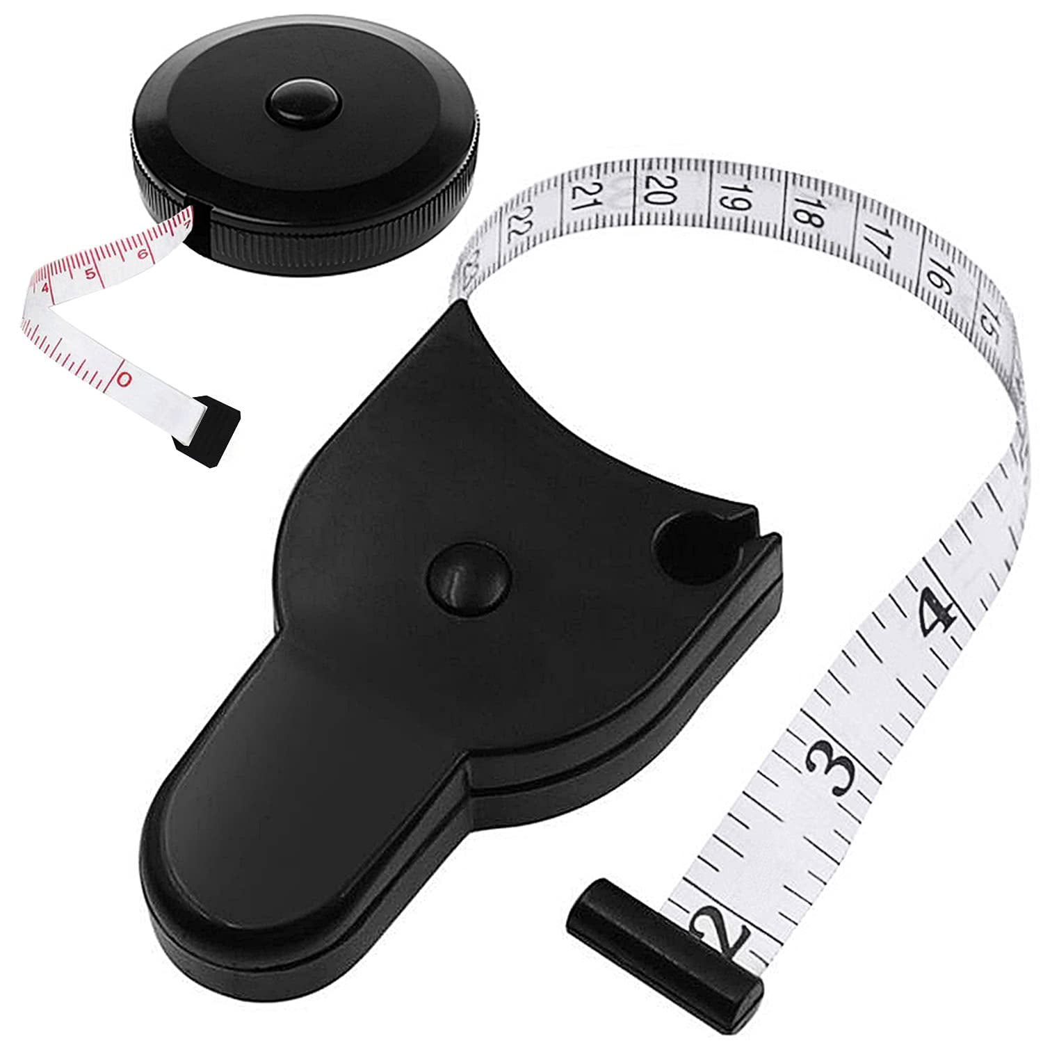 Body Measuring Tape Set - Soft Tape Measure, 2Pcs Retractable 60inch ...