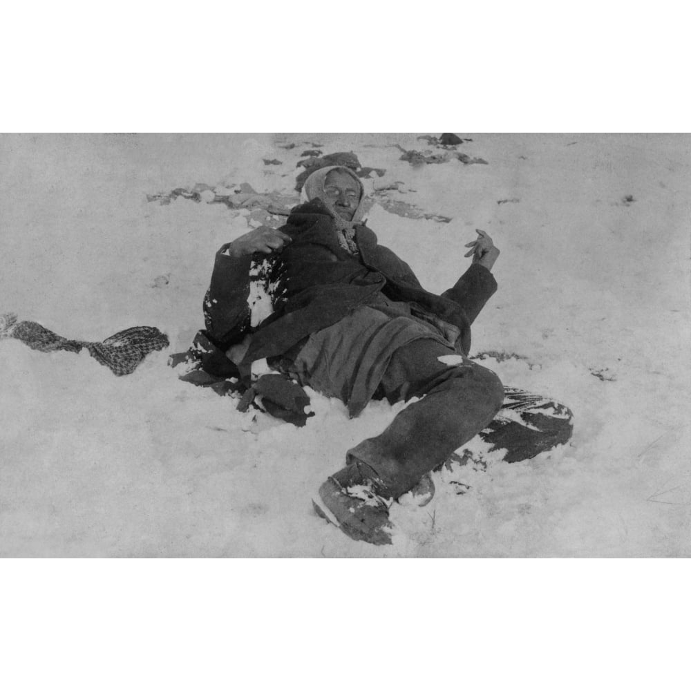 Body Of Spotted Elk History Poster Print - Walmart.com