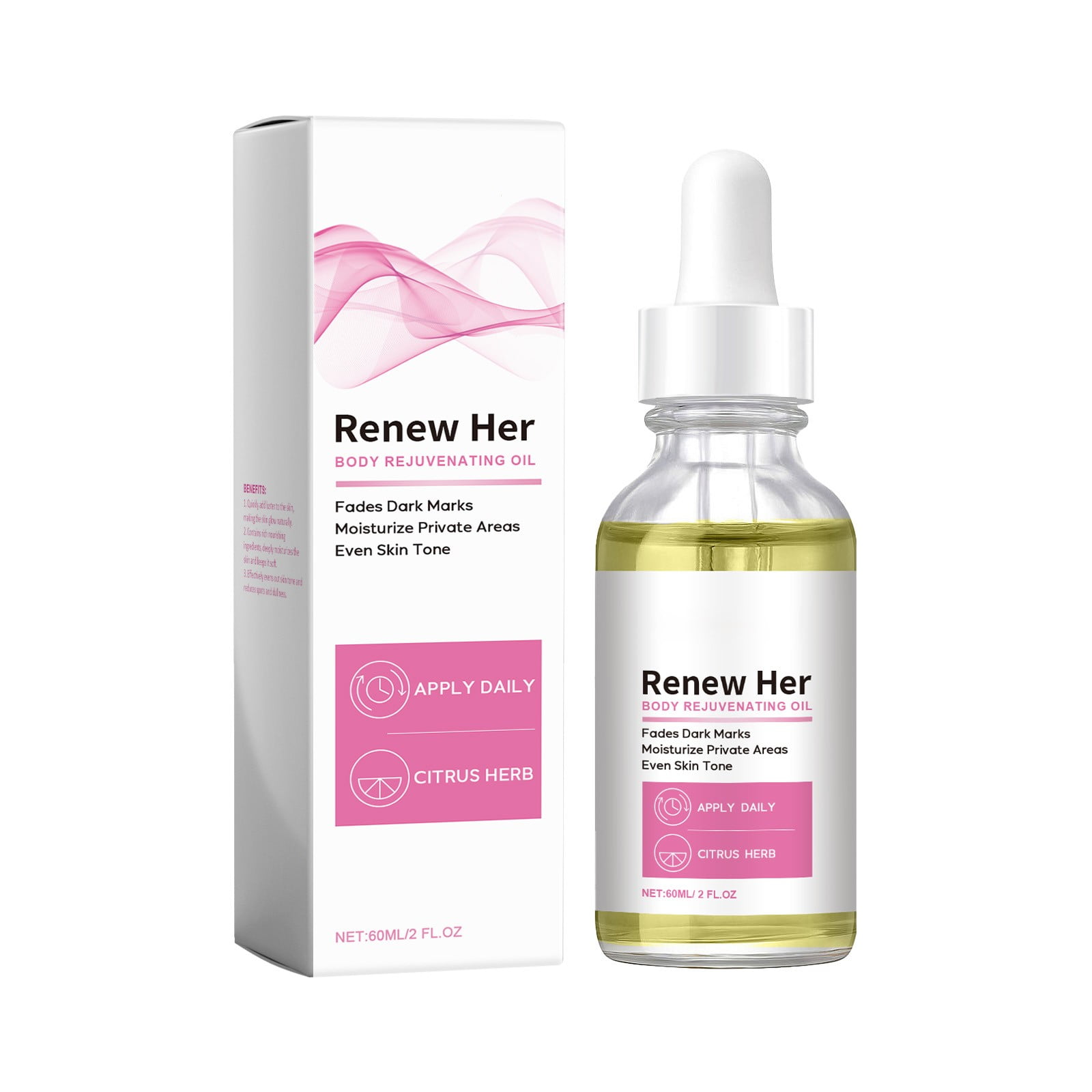 Body Oil 60ML Moisturizing Moisturizing Repairing Darkening Skin Tone ...