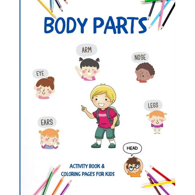 Body Parts: Educational Book For Kids To Learn Easily About Human Body ...