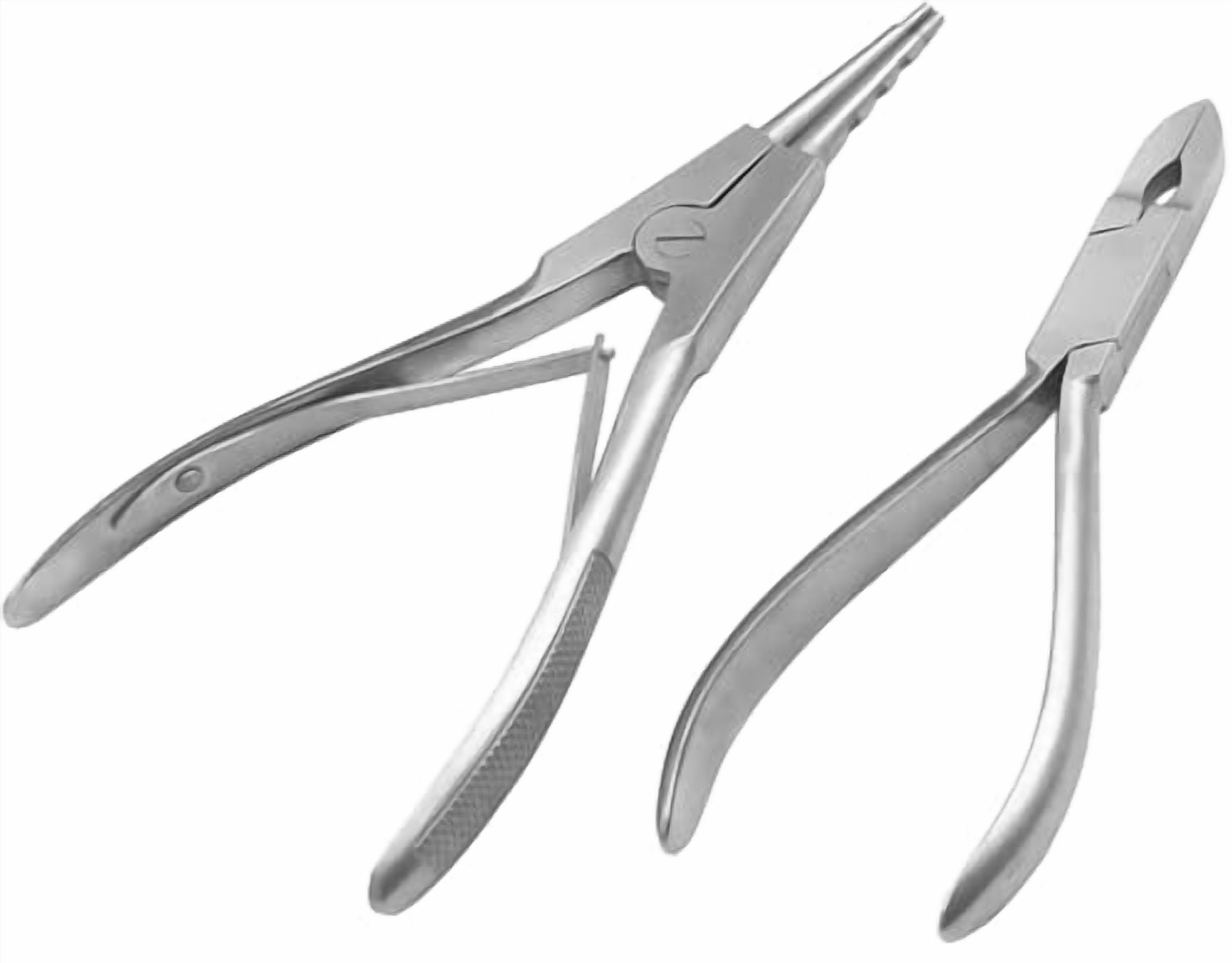 Body Piercing Tools Ring Opening Pliers 6 1/2" & Closing Pliers Forceps ...
