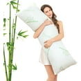 Body Pillow for Adults, Memory Foam Long Pillow for Side Sleeper ...