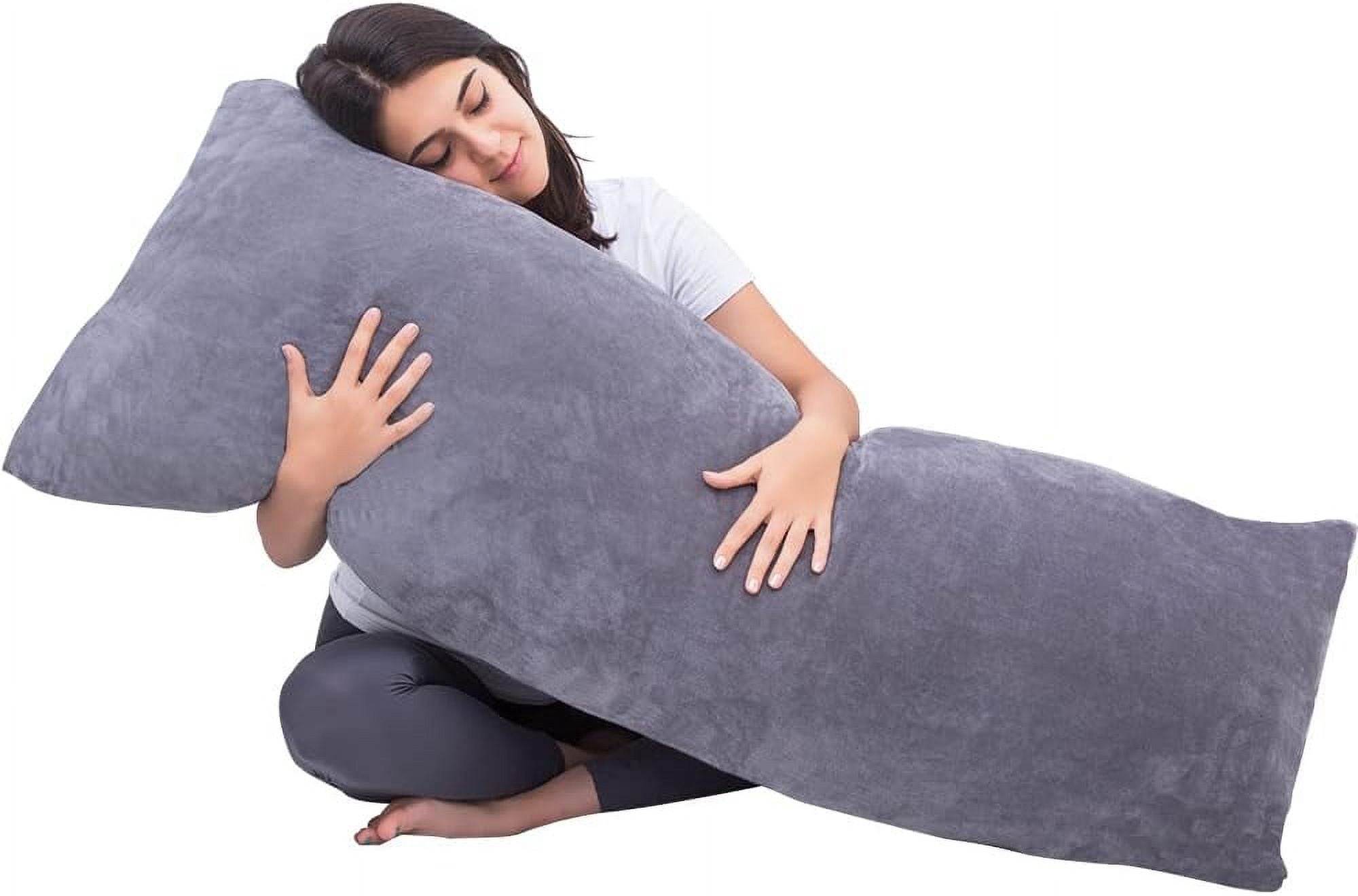 Body Pillow, Cooling Memory Foam Body Pillows for Adults Sleeping, Long ...