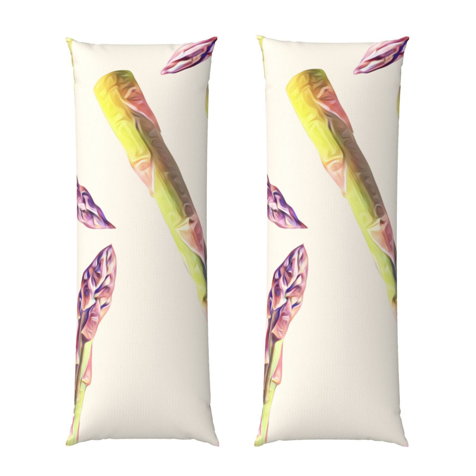 Body Pillow Cover, Asparagus Print Comical Printing Cooling Body Pillow ...