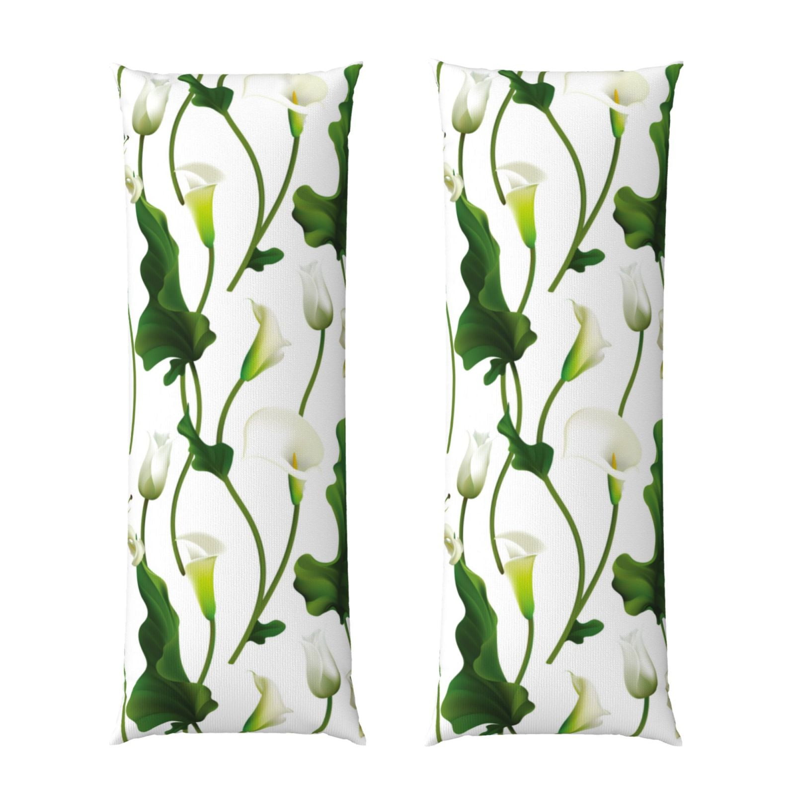 Body Pillow Cover, Calla Lily Flowers Bloom Body Pillow Pillowcase With ...