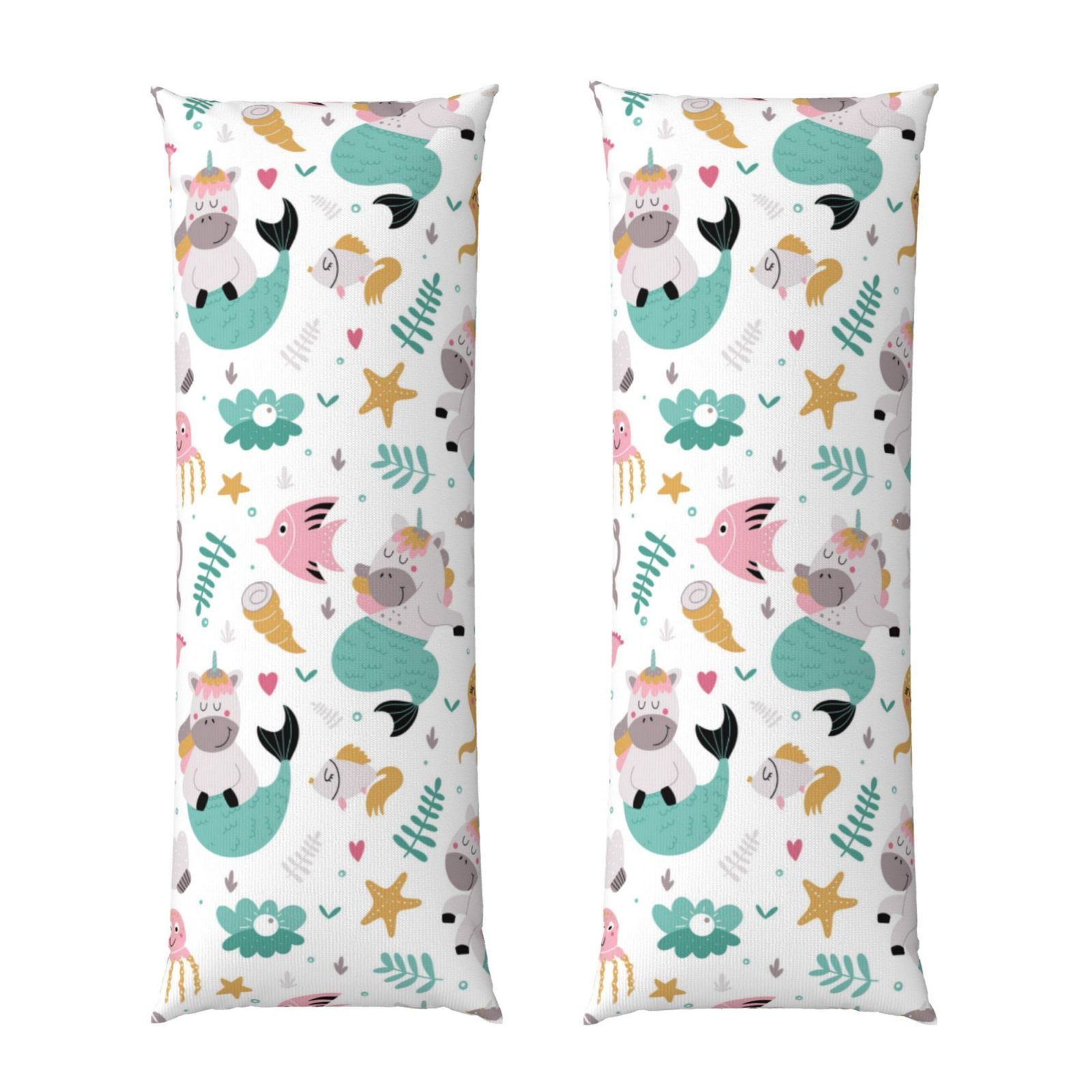 Body Pillow Cover, Cartoon Octopus Crab Printing Cooling Body Pillow ...