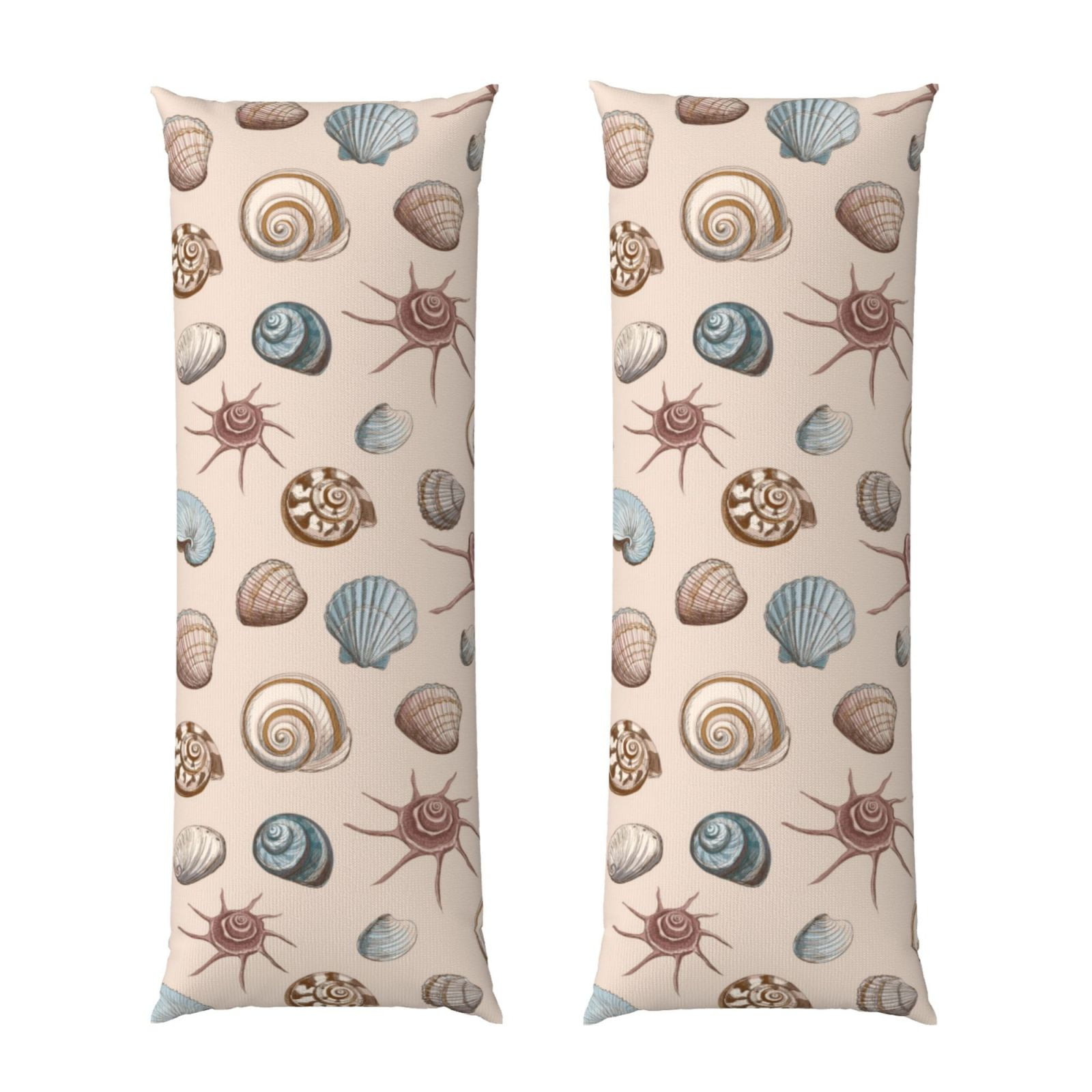 Body Pillow Cover - Conch Shells Print No.9013 Super Soft Body Pillow ...