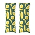Body Pillow Cover, Cute Crisp Cantaloupe Printing Cooling Body Pillow ...