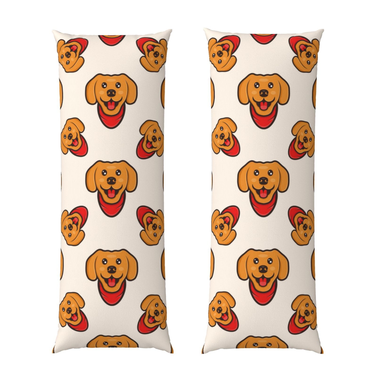Body Pillow Cover, Cute Dog Happy Puppy Body Pillow Pillowcase With Zipper, Soft And Skin ...