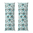 Body Pillow Cover, Cute Dog Music Printing Cooling Body Pillow ...