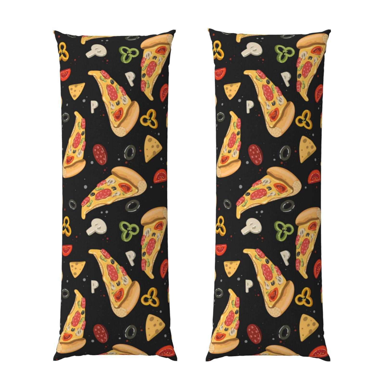 Body Pillow Cover, Cute Pizza Cheese Pepper Body Pillow Pillowcase With ...