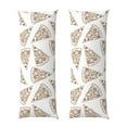 Body Pillow Cover, Cute Vegetable Pizza Printing Cooling Body Pillow ...