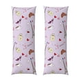 Body Pillow Cover, Eiffel Tower Romantic Printing Cooling Body Pillow ...