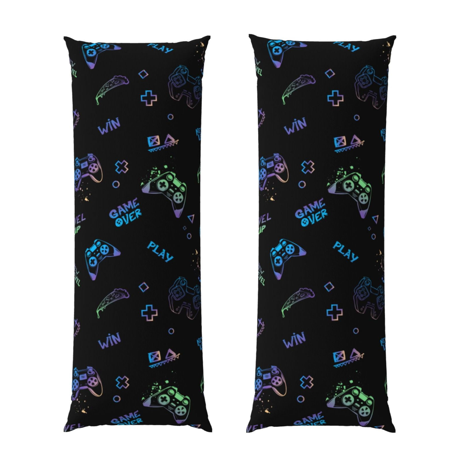 Body Pillow Cover - Gamepads Super Soft Body Pillow Cover with Zipper ...