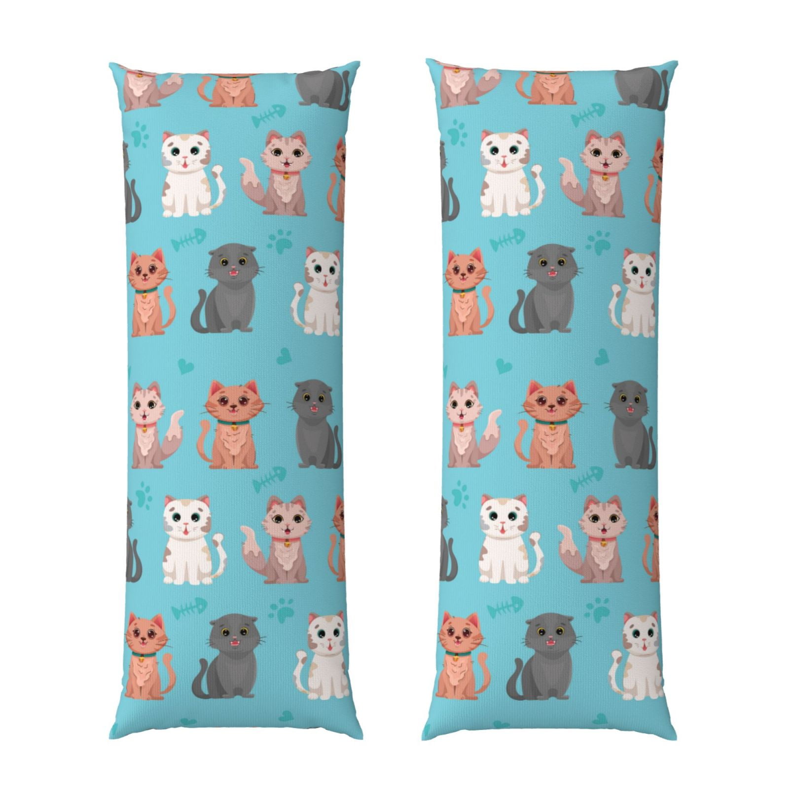 Body Pillow Cover Glamorous Cute Cartoon Cat Body Pillow Cases With ...