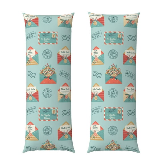Body Pillow Cover, Mailer Stamp Pattern Body Pillow Pillowcase With ...