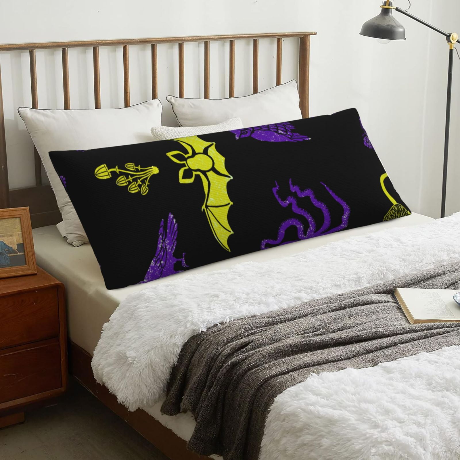 Body Pillow Cover - Octopus Bird Owl Flying Fish Snake Soft Comfort ...