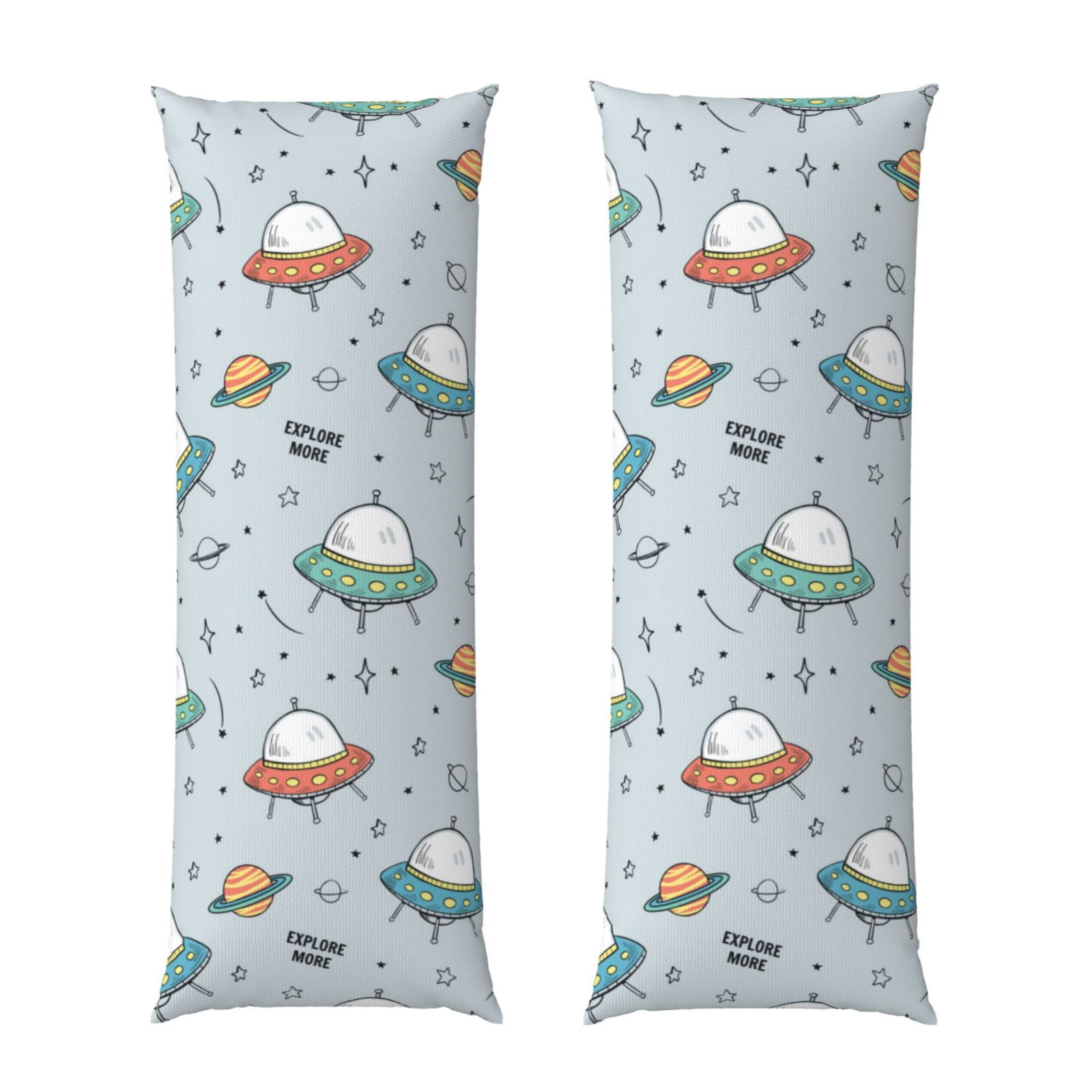 Body Pillow Cover, Spaceship Printing Cooling Body Pillow Pillowcase ...