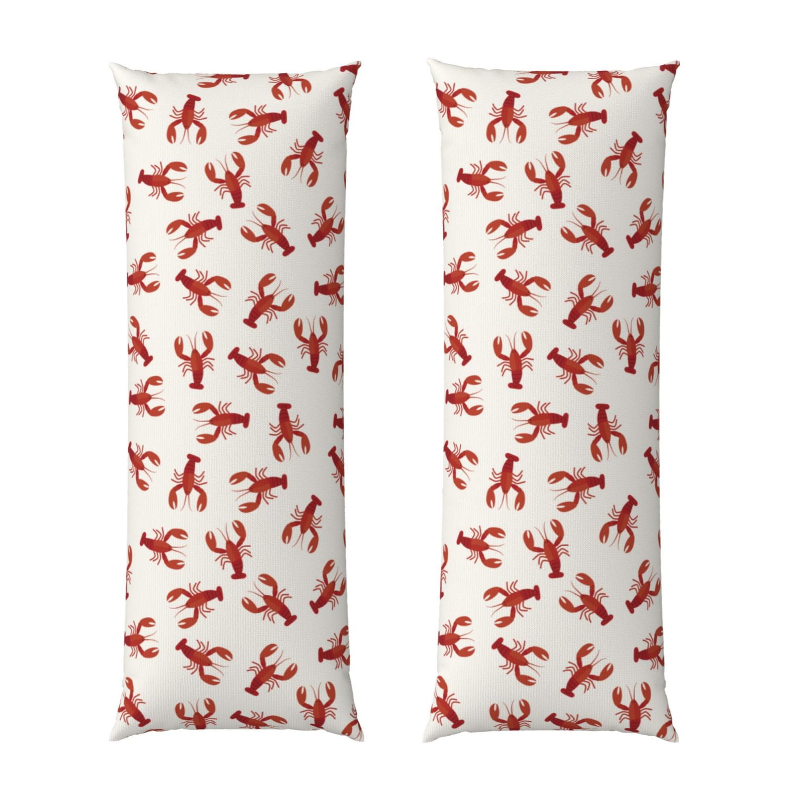 Body Pillow Cover With Zipper, Lobster Cooling Body Pillow Pillowcase ...