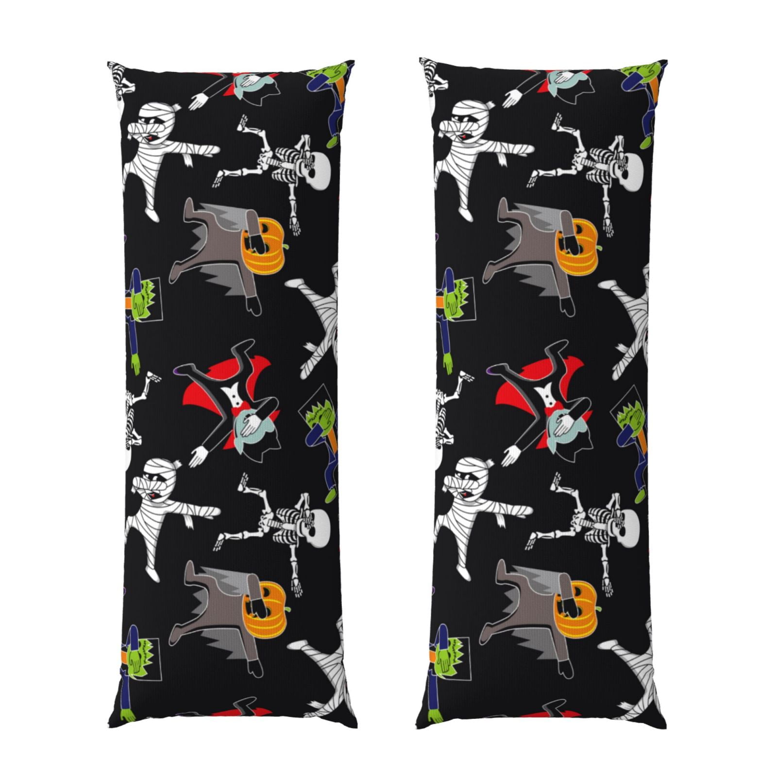 Body Pillow Cover Zombie Mummy Skeleton Body Pillow Cases With Zipper ...