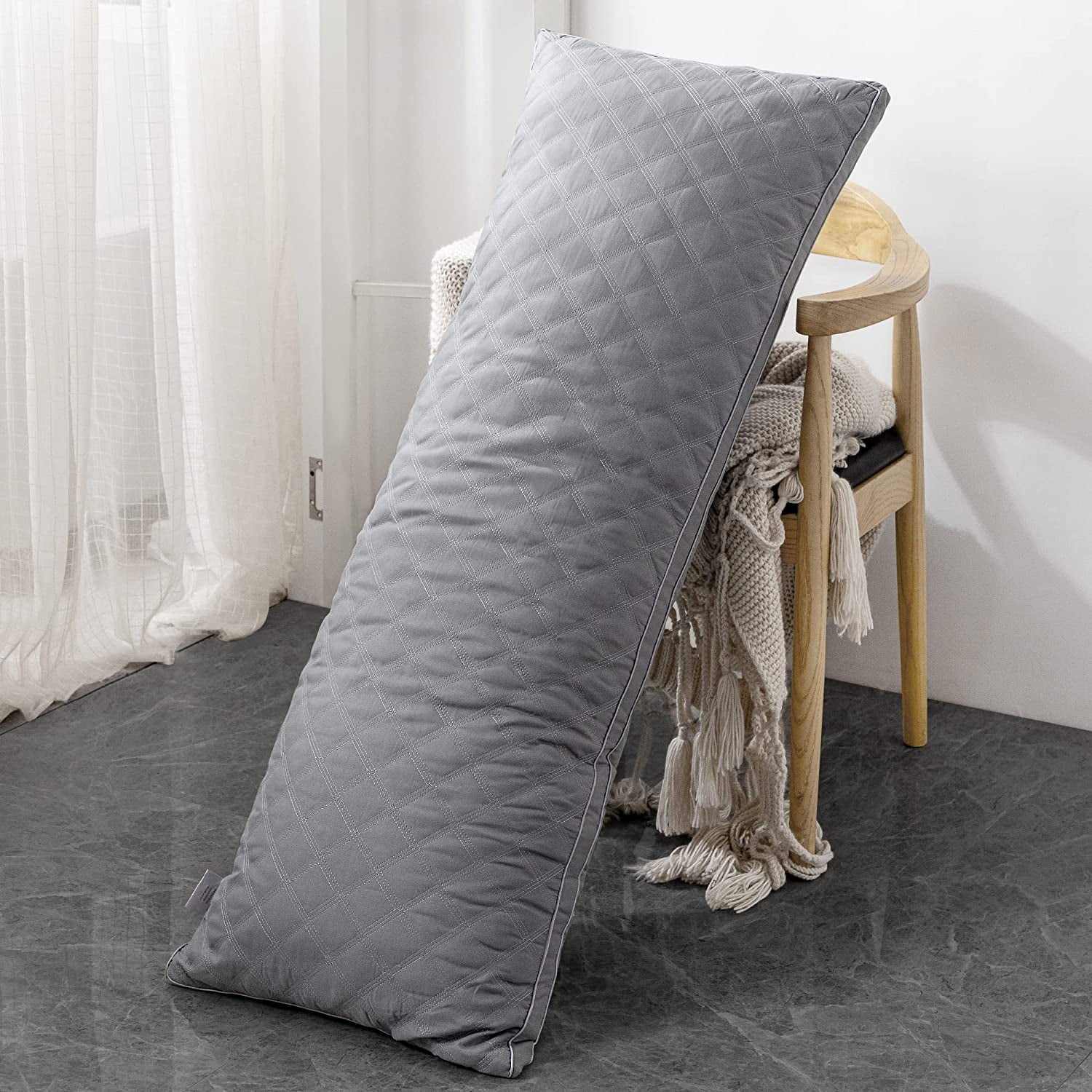 Body Pillow Insert - Full Body Pillow for Adults - Large Long Bed ...