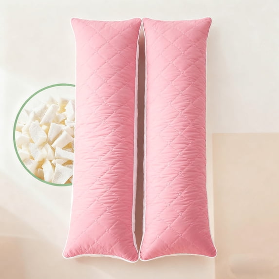Body Pillow for Adults, Ultra-Soft Full Body Pillow with Diamond ...