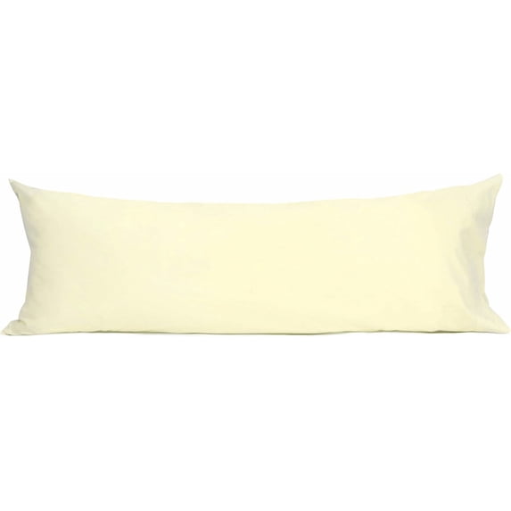 Body Pillowcase 100% Cotton Long Pillow Cover/Case Envelope Closure 1 ...