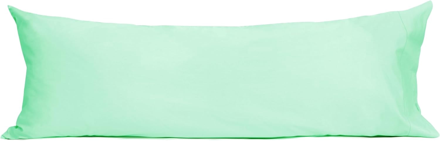 Body Pillowcase 100% Cotton Long Pillow Cover/Case Envelope Closure 1 ...