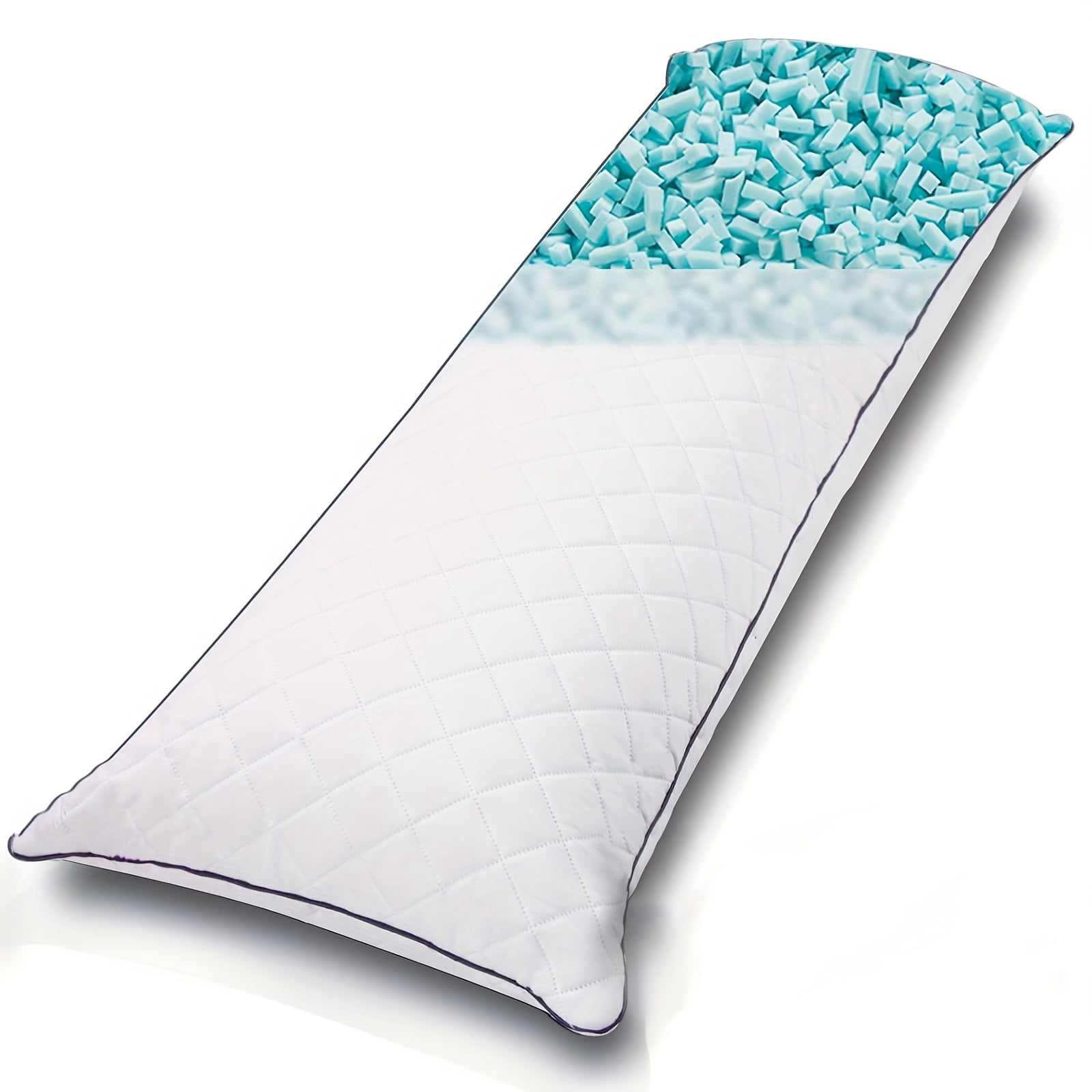 Body Pillows for Adults Sleeping, Long Pillow for Bed, Big Large Firm ...