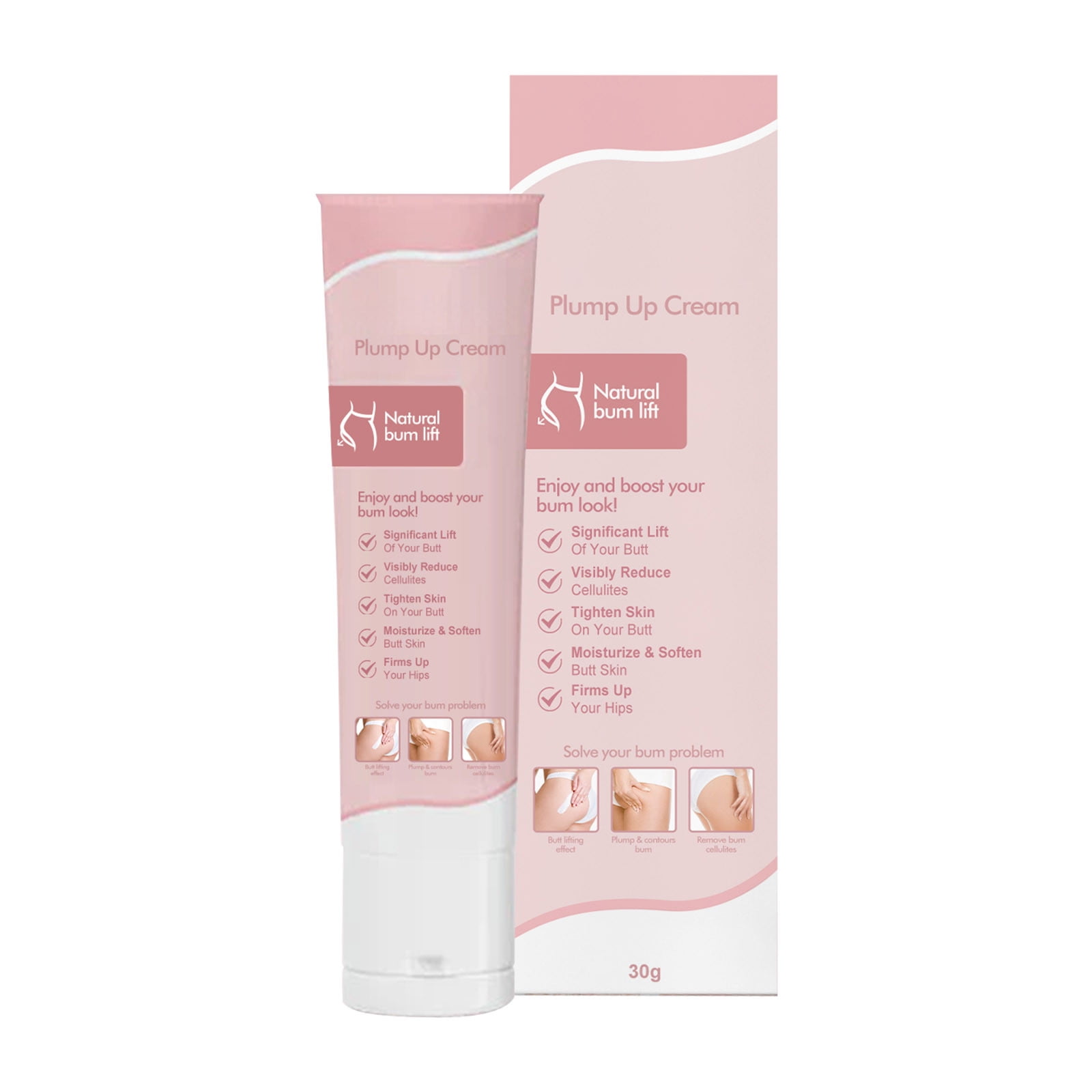 Body Plump Up Cream, Firming And Lifting Hips Highlights Curves And ...