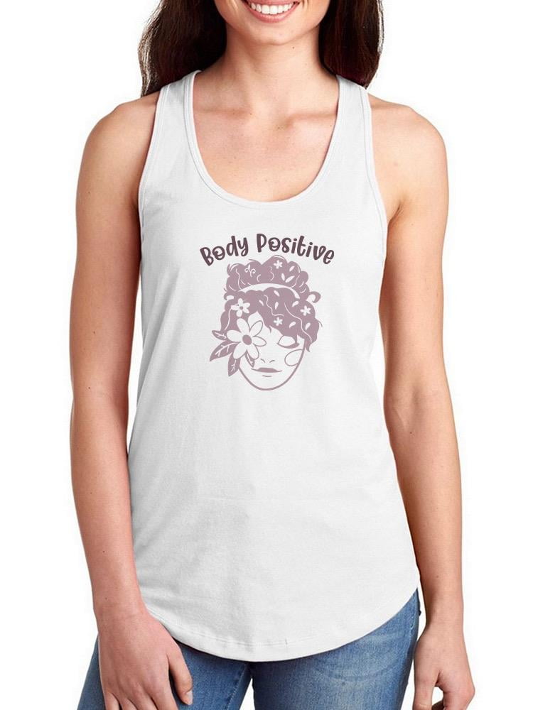 Body Positive Cute Art Racerback Tank Women -Smartprints Designs ...