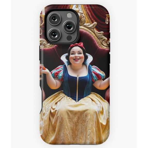 Body Positive Snow White Art N3103 Phone Case for iPhone 17 16 15 14 13 ...