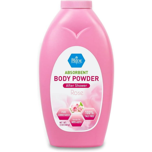MEDPRIDE Talc Free Baby Powder Pure Cornstarch Powder Absorbent Dusting ...