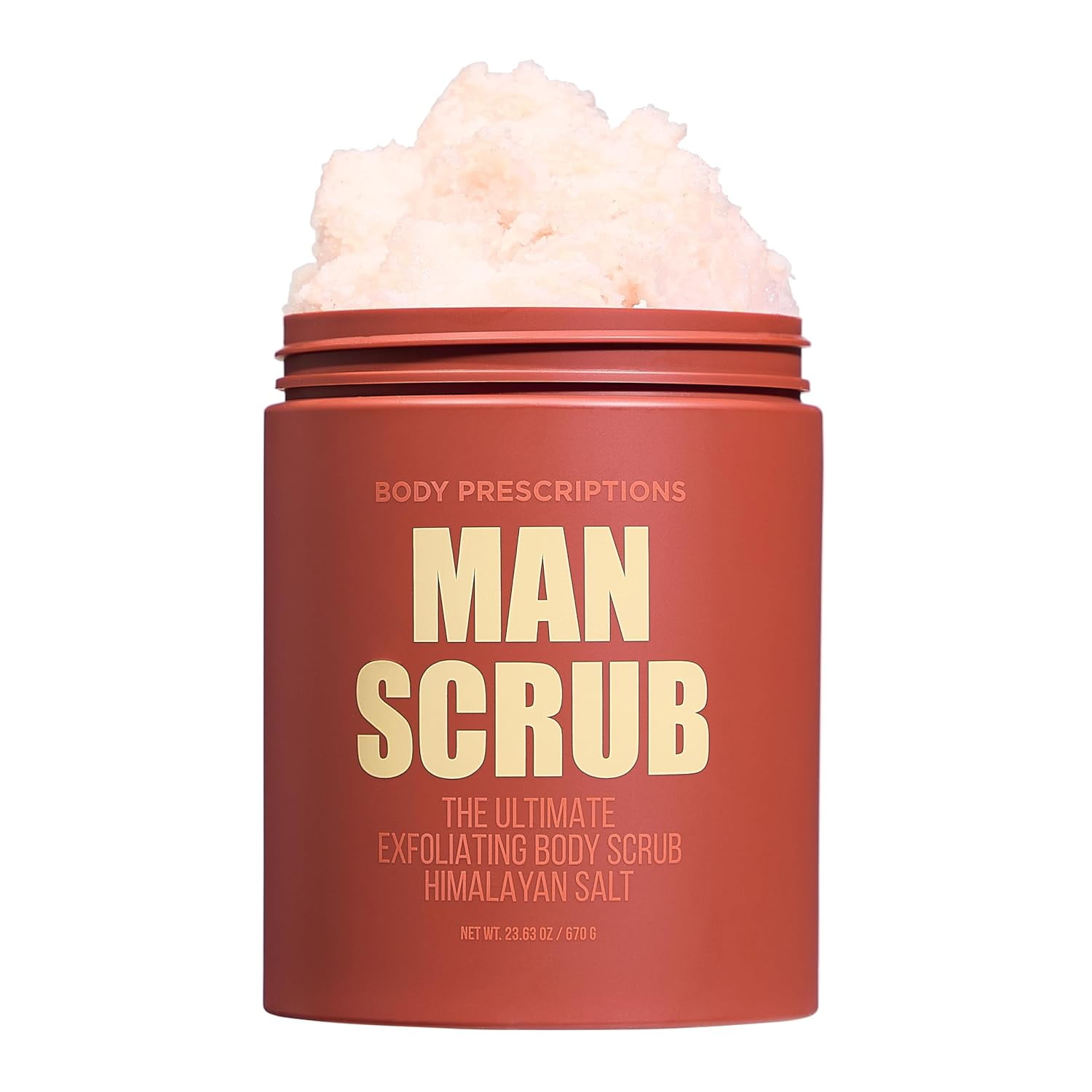 Body Prescriptions Man Scrub Himalayan Salt Exfoliating Body Scrub Soft ...