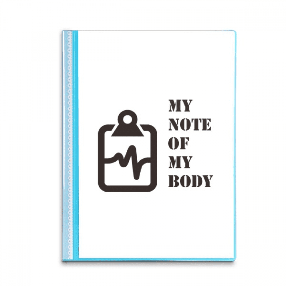 Body Record Balance Fluctuation Notebook Book Sheet Protectors ...