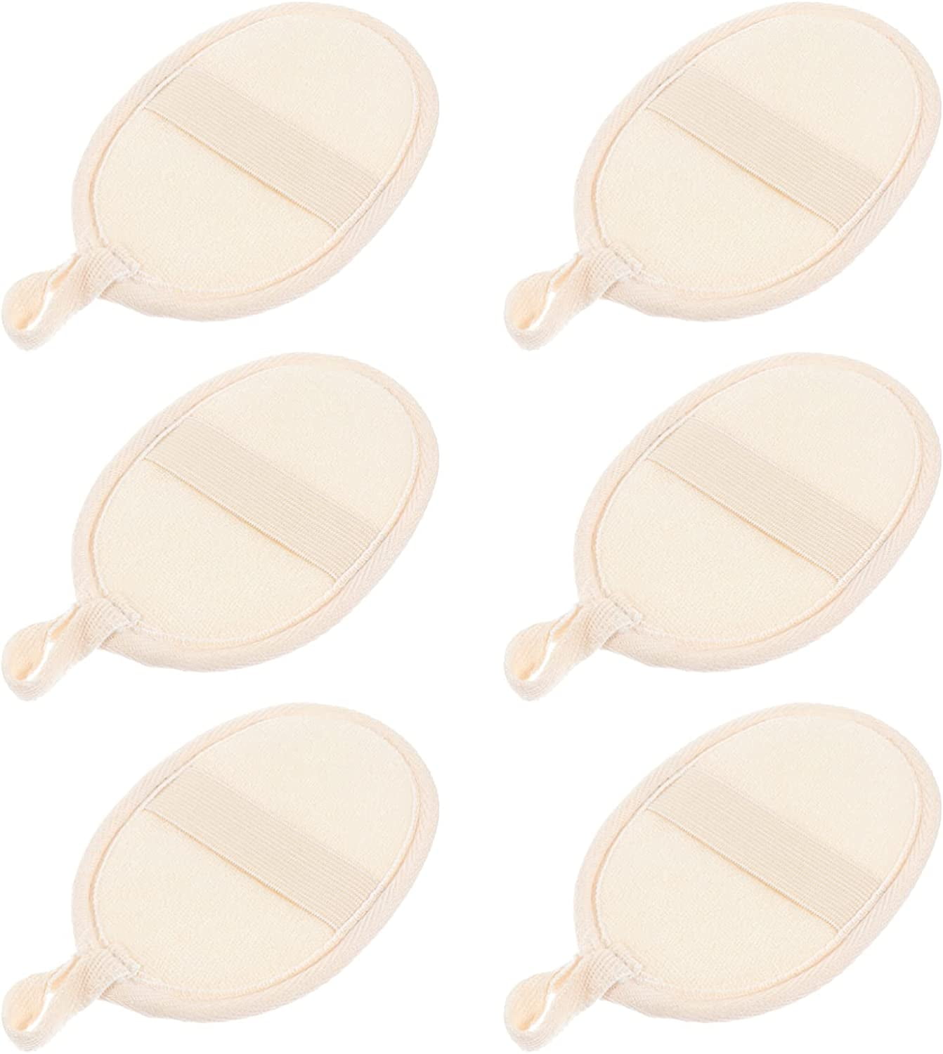 Body Scrub Body Scrub Body Scrub 6Pcs Natural Loofa Sponge Pads Simple ...