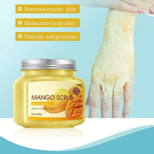 Body Scrub Gentle Exfoliation Deeply Nourishing Pleasant Scent ...